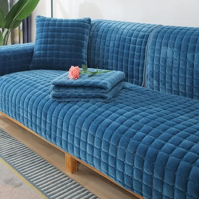 Housse De Canapé D‘Angle Couvre Canape Avec Accoudoirs Matelassée Avec ...