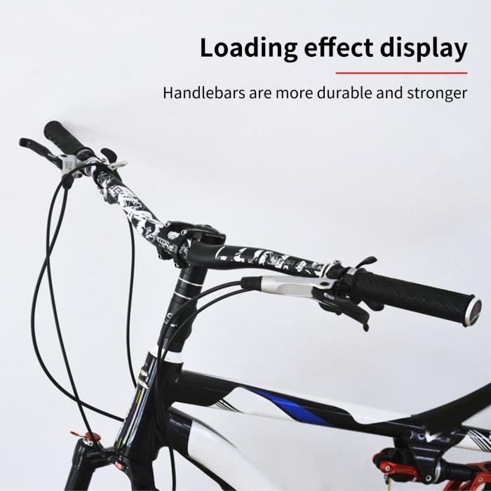 GUIDON Integrated Bike Handlebar Ultralight Anti prêt-à-porter Impact ...