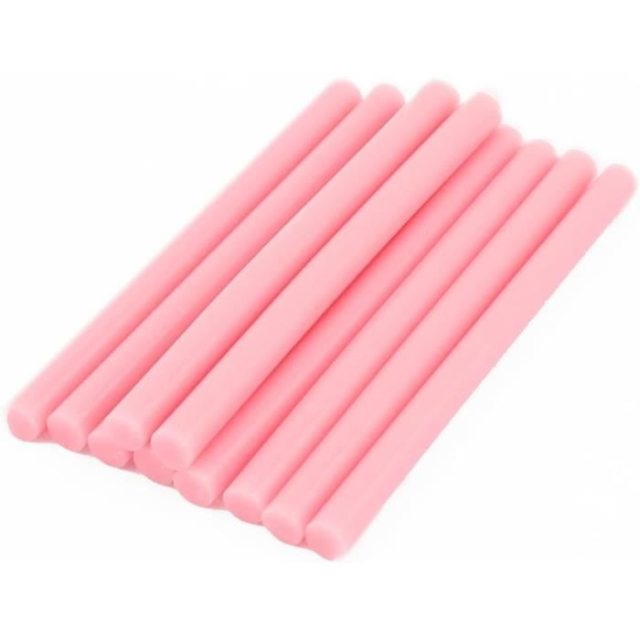 Bâtons De Colle Adhésif Chaud À Chaud À Chaud Rose De 10Pcs 7X3.9"Pour ...