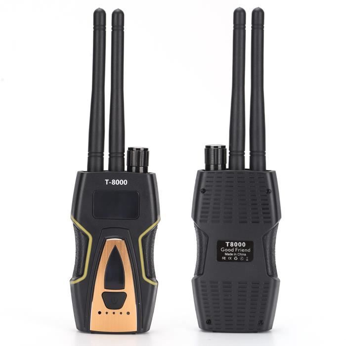 Détecteur De Bugs Gps Détecteur De Signal Rf Anti-Espion T8000 ...