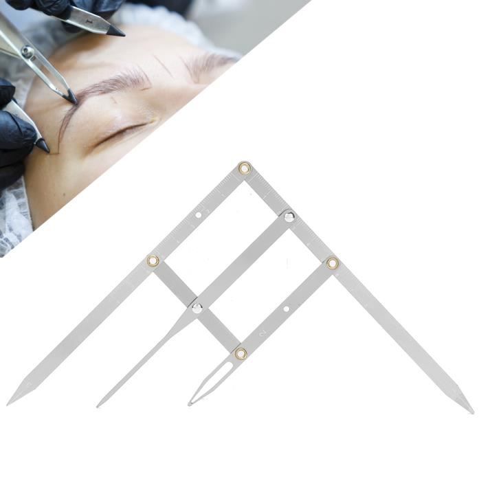 SAL Microblading Tattoo Sourcils Règle Golden Ratio Maquillage Outil ...