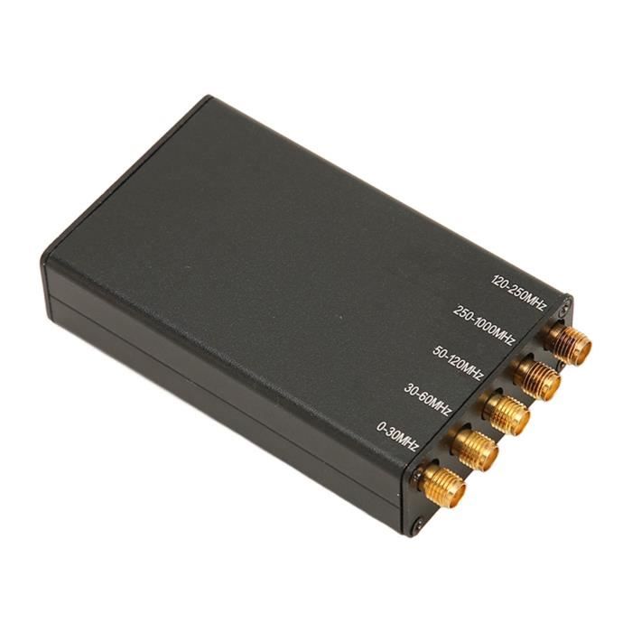 LAN récepteur SDR Récepteur Radio SDR Professionnel 10KHz‑1GHz 12 Bits ...