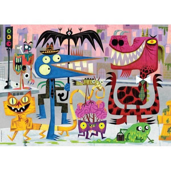 Heye - 29545 - Monstertown - Cdiscount Jeux - Jouets