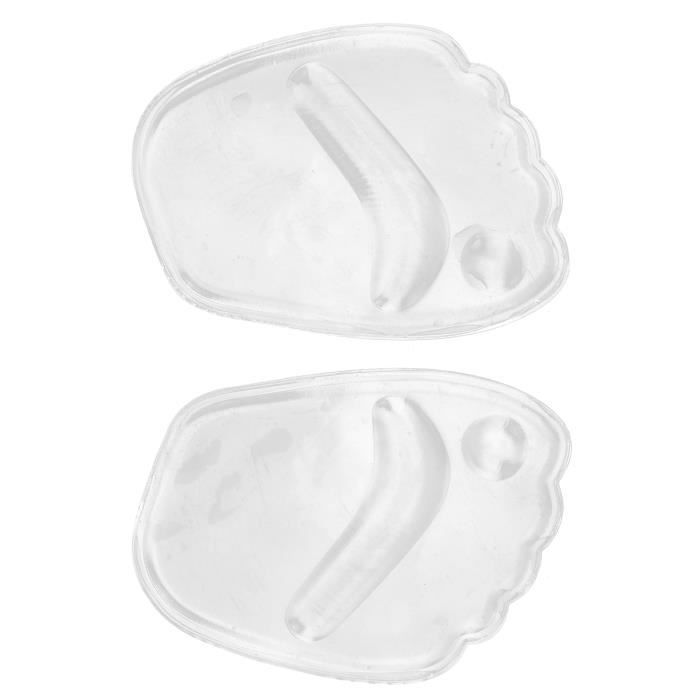 KIMISS coussin de pied en silicone 2 pièces coussin avant-pied en ...