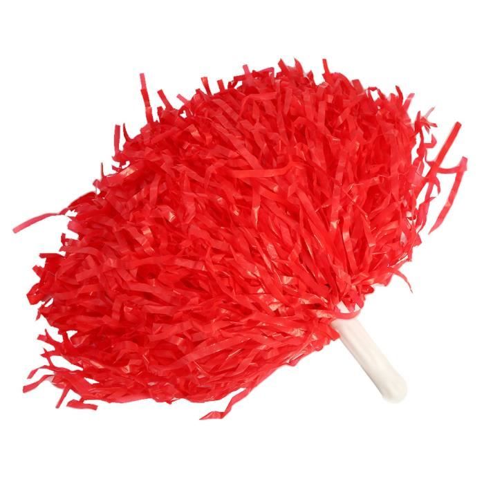 Pompons de Cheerleading - MINIFINKER - Rouge - Accessoire de sport ...