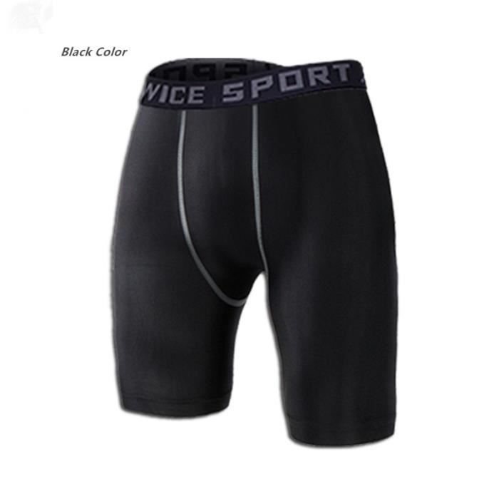 Short,Collants moulants de sport à Compression pour hommes, sous la ...