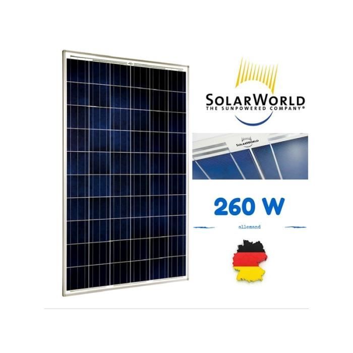 Panneau solaire 260w sunmodule solarworld - Cdiscount Bricolage