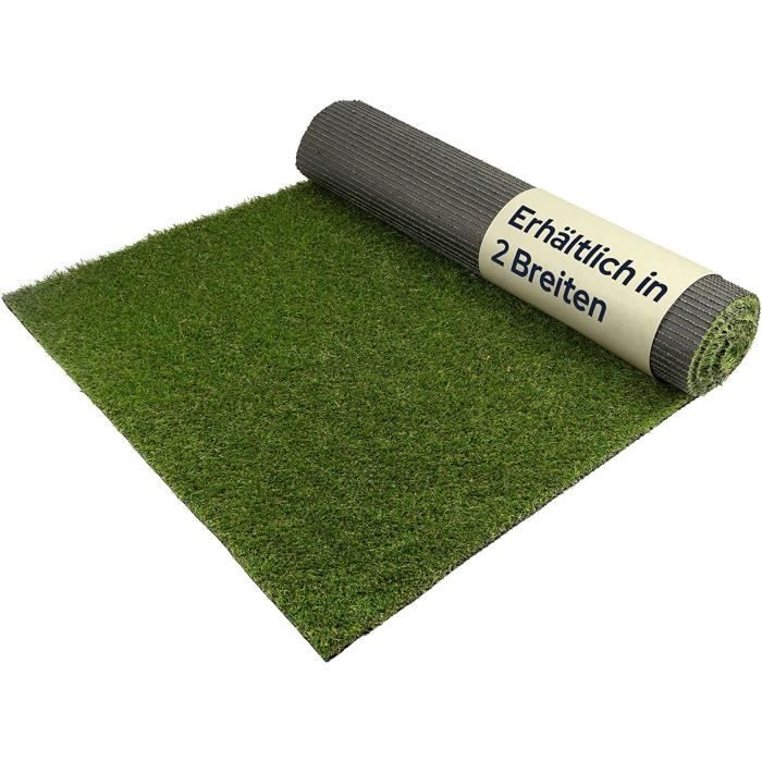 Gazon Artificiel WOODLAND - 2,00m x 1,00m Épais 38mm, Idéal pour Balcon, Jardin, Terrasse, Gazon ...