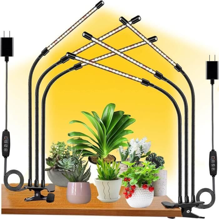 Lampe Horticole LED, FRGROW Lampe De Croissance Pour Plantes D ...