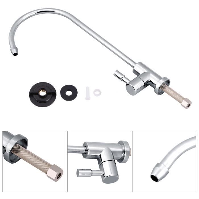 JIA Robinet d'évier robinet simple en acier inoxydable Robinets de ...