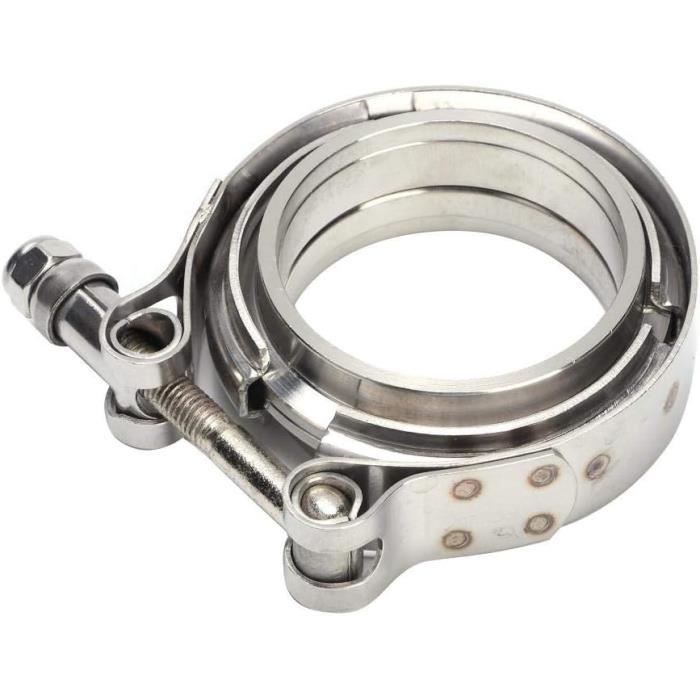 Bride De Type V Avec Clip, - Collier De Serrage Pour Échappement En Acier Inoxydable À Bande En ...