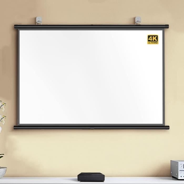 Écran de Projection Enroulable Écran de Projection Portable extérieur ...