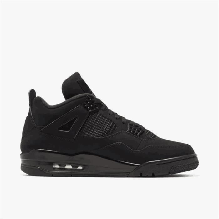Basket Airs-Jorrdanns 4 Retro Black Cat Chaussures de Basket Femme ...