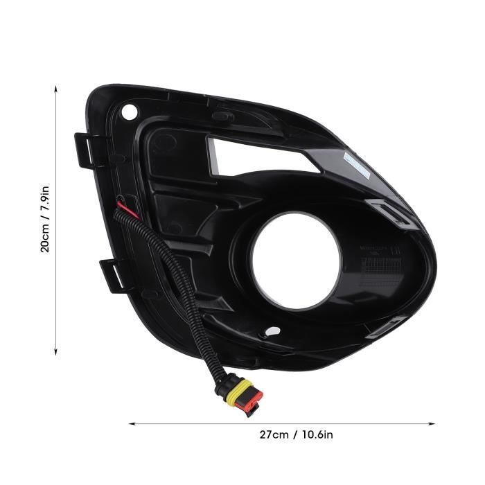 Akozon LED DRL Feu de Circulation Diurne LED Clignotant Jaune Blanc 2 ...