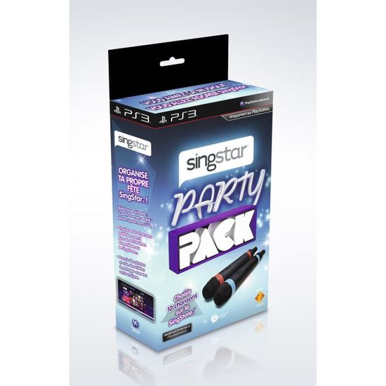 SINGSTAR PARTY PACK / Jeu console PS3 - Cdiscount Informatique