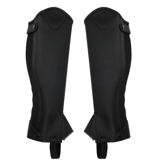 Fdit Demi‑chape en cuir PU Demi-chape en Cuir PU Super Fibre Équipement ...