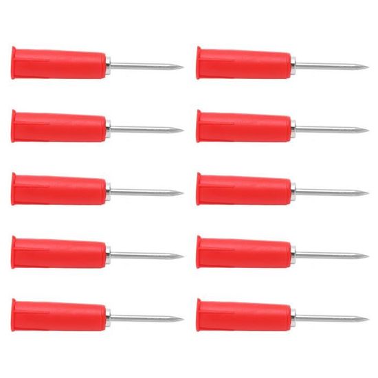 Zerone Sonde de perçage de fil 10 pièces Banane Jack Fil Piercing Sonde ...