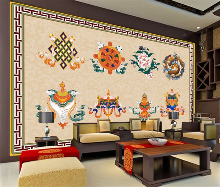 Papier Peint Panoramique Fond d'écran 3D xiangbao salon chambre à ...
