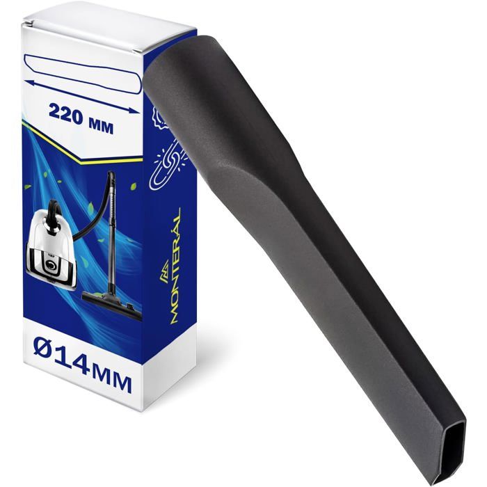 Embout Aspirateur Universel Ø 36 mm Suceur Long et Plat en Noir ...