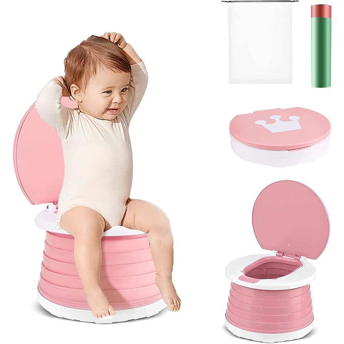 Pot bebe,Pot Pliant de Voyage,toilette enfant,petit pot bébé wc,Pot de ...