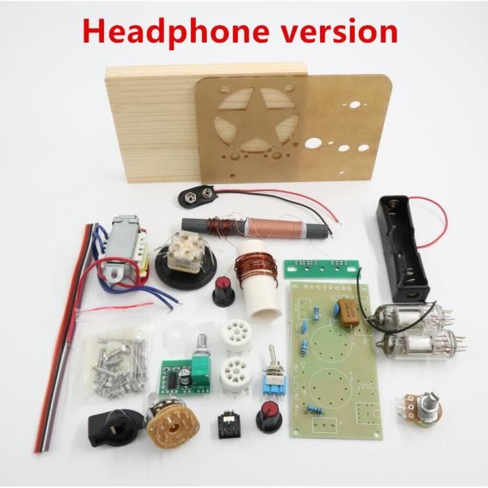 Kit de radio électronique à double usage avec haut-parleur, lot de 1 ...