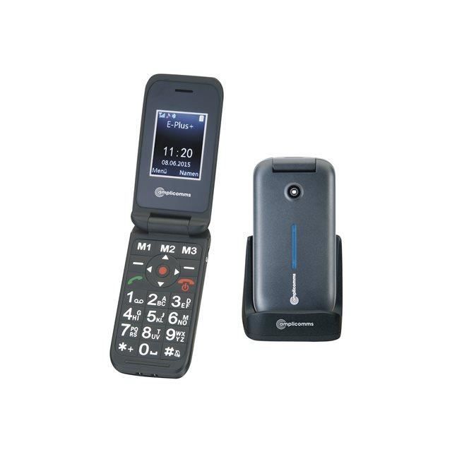 Téléphone portable à grandes touches Amplicomms 90 - Cdiscount Téléphonie