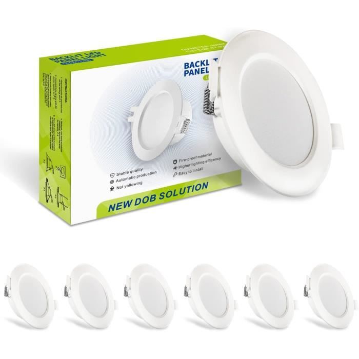 Led Spot Encastrables Blanc Neutre 4000K Éclairage Encastré 230V Led ...