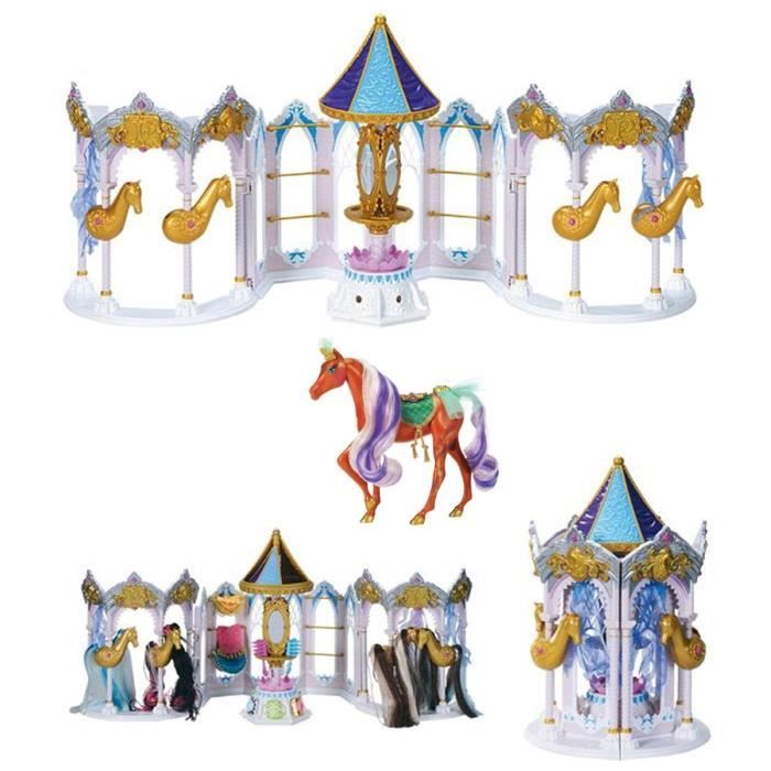 CARROUSEL DRESSING PONY ROYALE 61 CM PONEY 14 X 15 CM JUPE CHEVEUX my ...