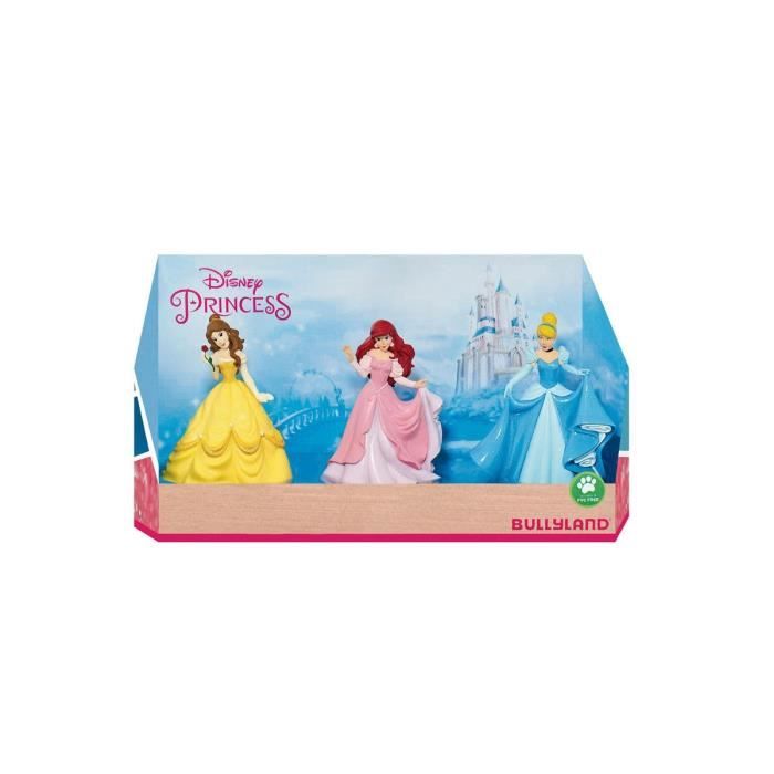 Bullyland - Disney Princess - Pack 3 figurines - Cdiscount Jeux - Jouets