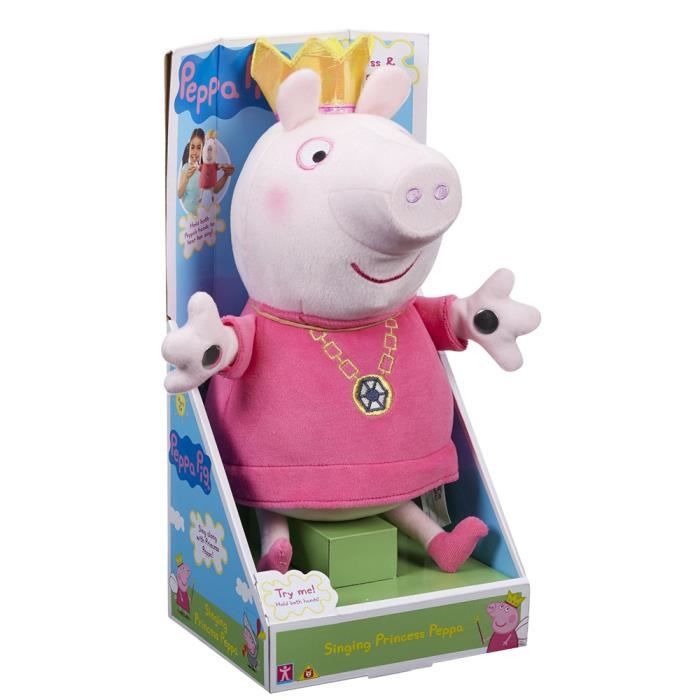 Peppa Pig Singing Princesse Peppa douce peluche '' Ring O Roses ...