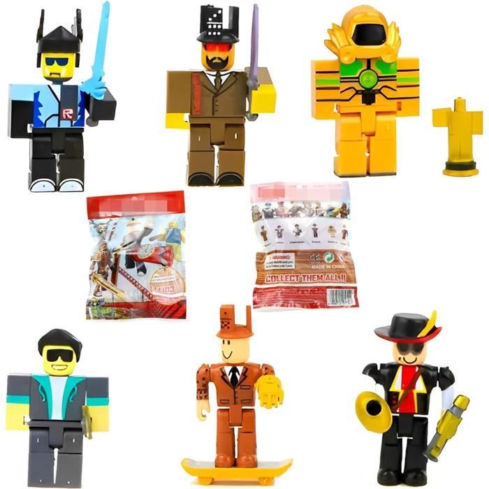 Roblox Figurines 6 Pièces Roblox Topper De Gâteau Décorations De Gâteau ...