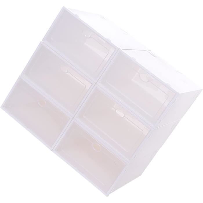 Boîte De 6 Pièces Bacs De Rangement Pour Tiroirs Empiler Des Boîtes À ...