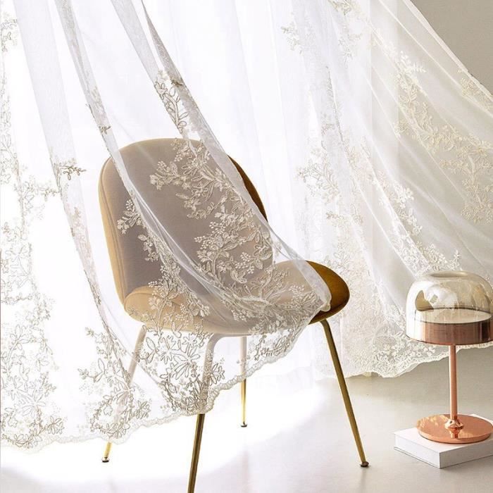 Photophore - Lanterne A Bougie GRN8B Embroidered Sheer Curtains For ...