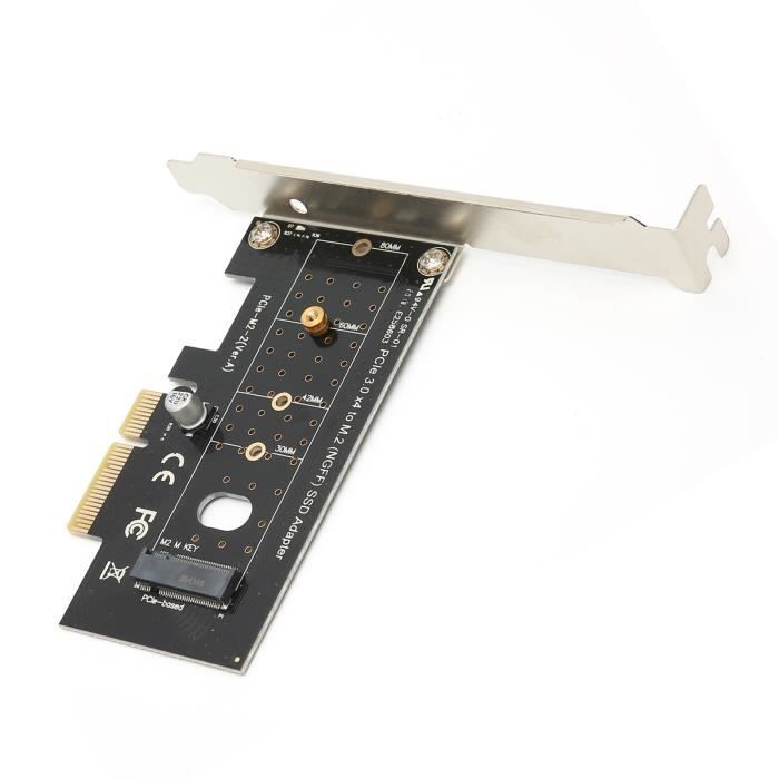 Dioche Carte de montage PCI-E 3.0 X4 vers M.2 NVMe Carte adaptateur PCI‑E 3.0 X4 vers M.2 NVMe ...