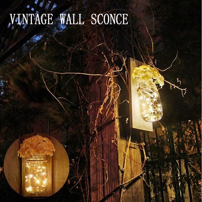 2 Appliques De Style Rustique Avec Hortensias En Soie Et Crochets ...