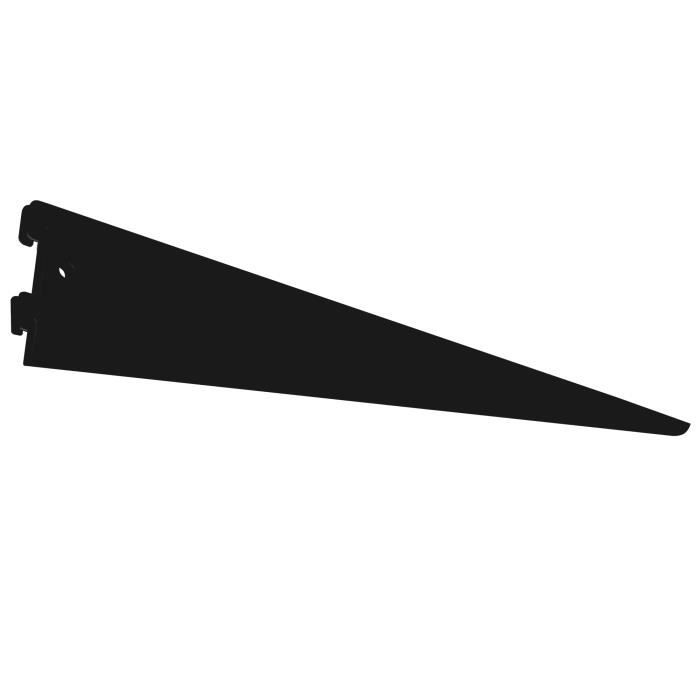 EQUERRE DE FIXATION - ib style® - Console pour crémaillère double 32cm ...