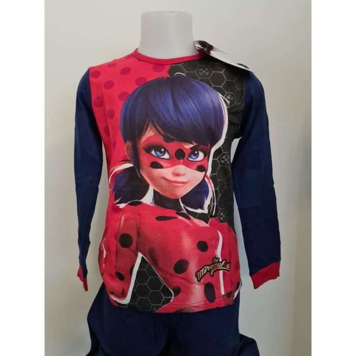 Pyjama Miraculous LadyBug BLEU - Cdiscount Prêt-à-Porter