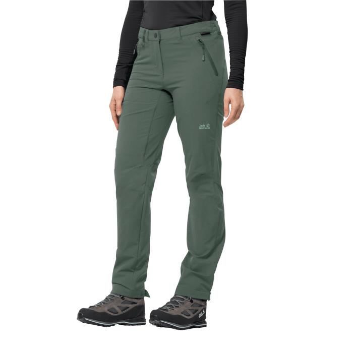 Pantalon femme Jack Wolfskin Activate XT - hedge green - 88 cm Hedge ...