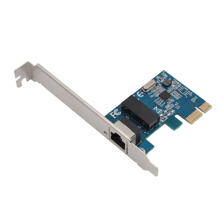 Carte réseau PC - OMABETA - PCIe - RJ45 unique - Multifonctionnelle ...