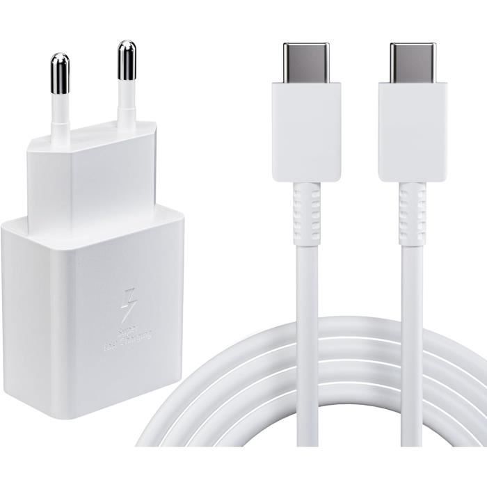 Chargeur Usb C 25W, Prise De Charge Pd 3.0 Avec Chargeur Rapide Usb C ...