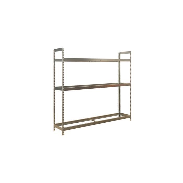 Etagère - SIMON RACK - KIT AUTOFORTE 1504-3 GALVANISE - 3 niveaux - 900 Kg - Cdiscount Maison