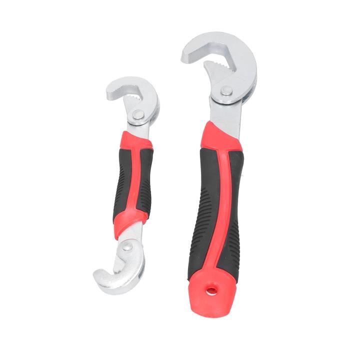 Sonew Clé à molette 2 clés à molette multifonctionnelle haute dureté ...