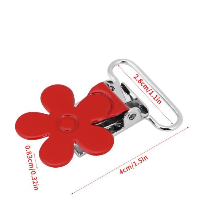SURENHAP Clips de suspension Pwshymi 10Pcs Lot 25mm Mini Prune Bretelle ...