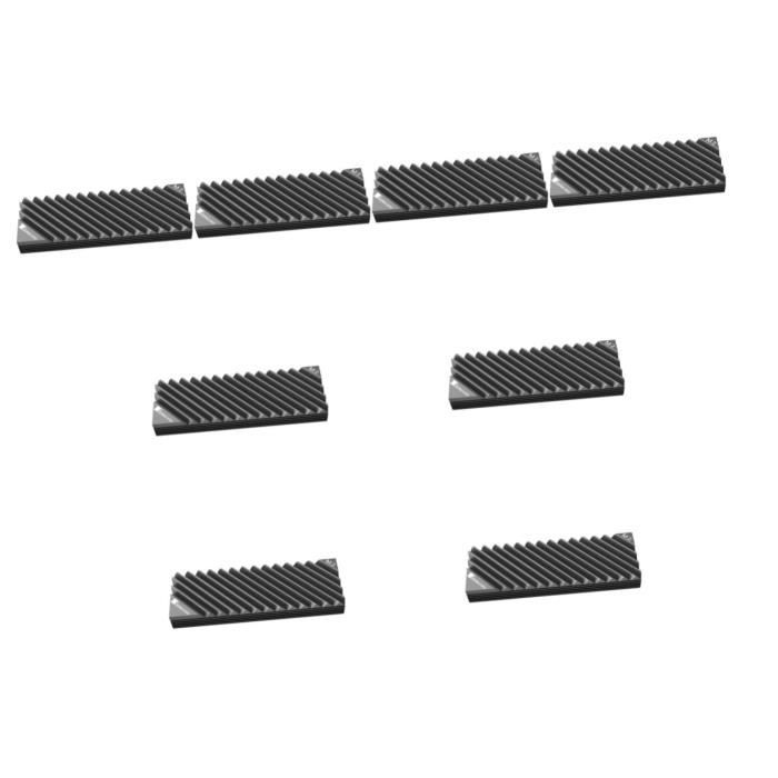 8 Pièces Dissipateur De Chaleur Disque Dur Ssd En Aluminium Radiateur ...