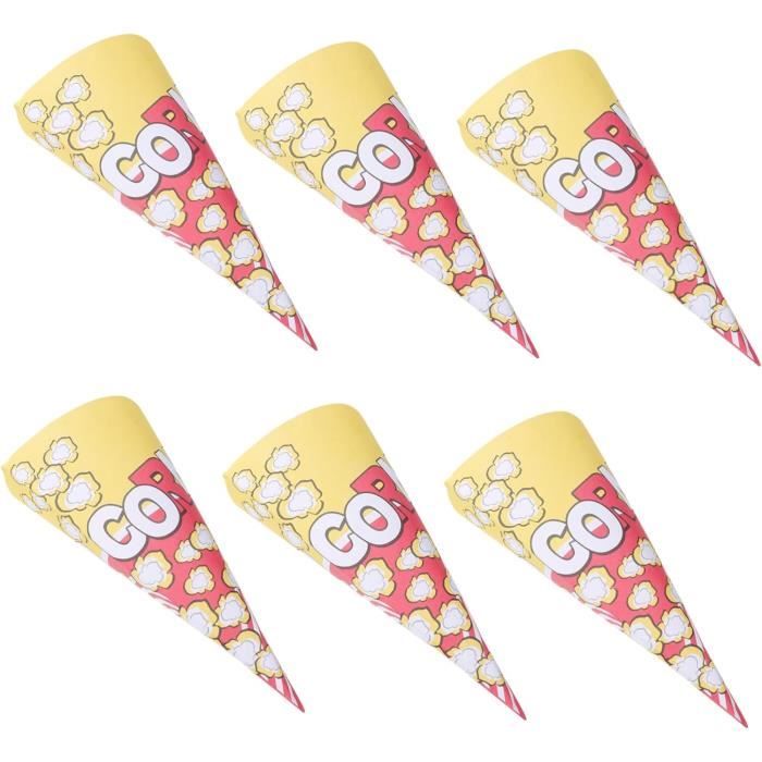 50 Pcs Pop-Corn En Vrac Chips Rose Alimentaire Mini Collations Boîtes ...