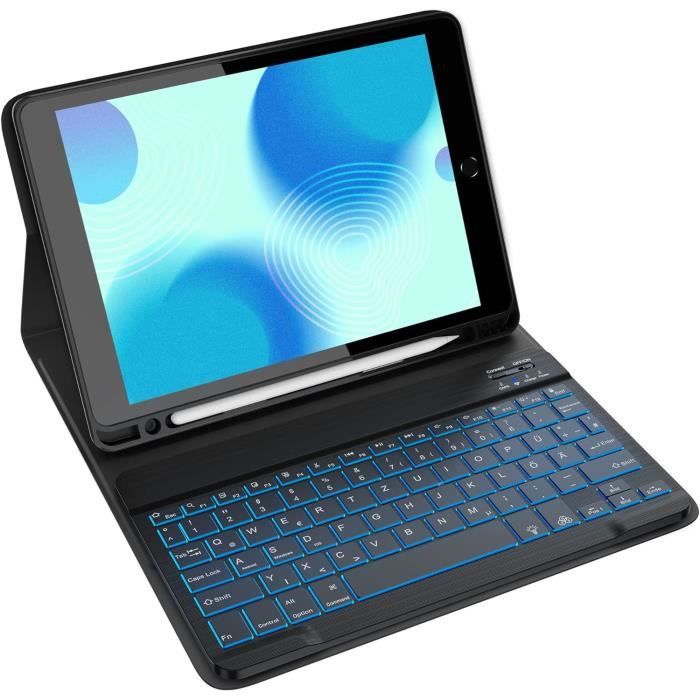 Étui Clavier Pour Ipad 10 2 9e 8e 7e Génération 2021 2020 2019