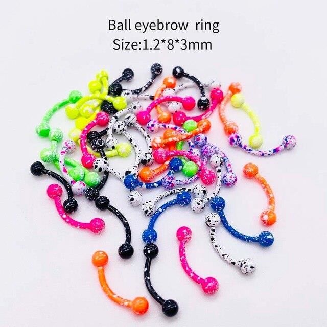 Anneau de nombril,JE0410C--Anneaux de nez en acier chirurgical pour ...