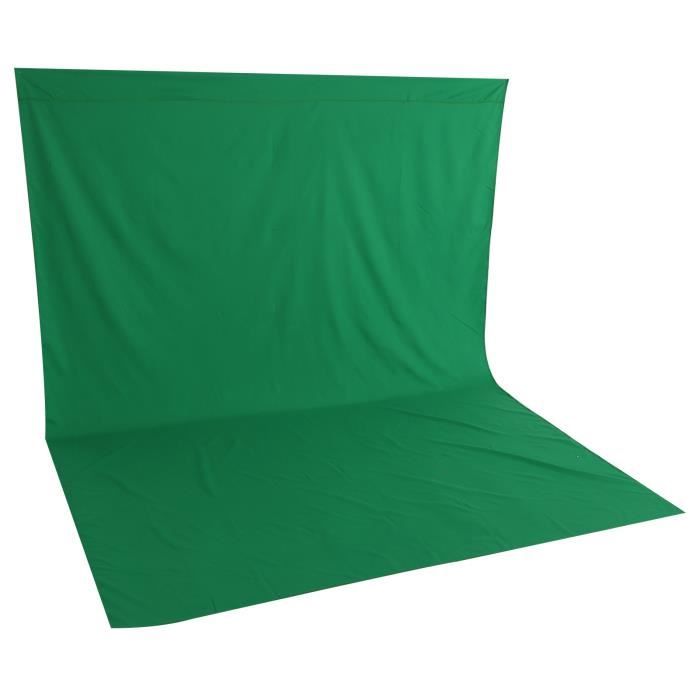 Toile de fond de studio KEENSO - Fond vert en tissu non tissé ...