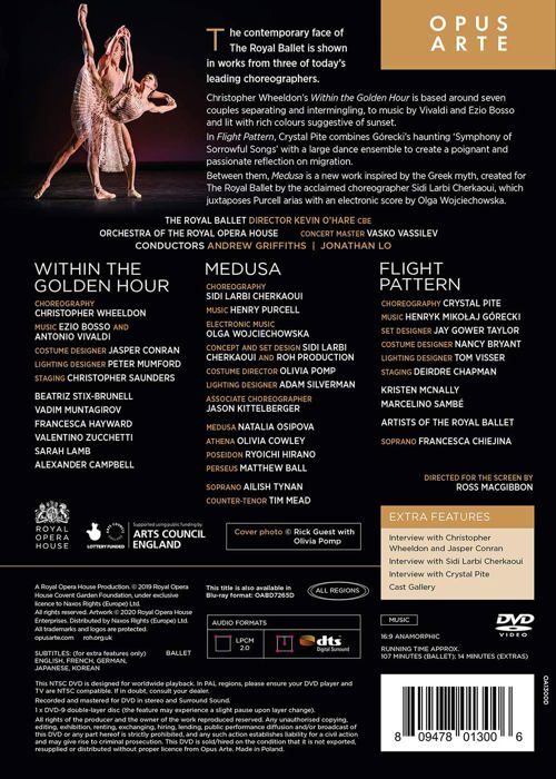 Opus arte Royal Ballet : Within The Golden Hour-Medusa-Flight Pattern ...