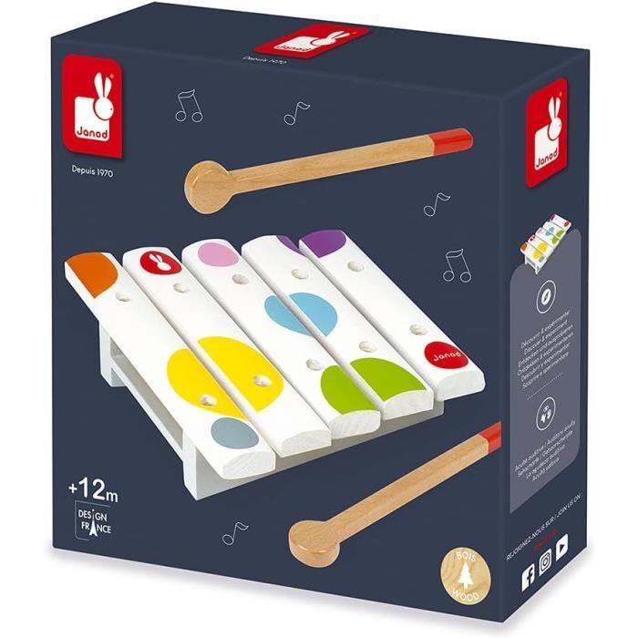 Mini Xylo En Bois Confetti - Instrument De Musique Enfant - Jouet D ...